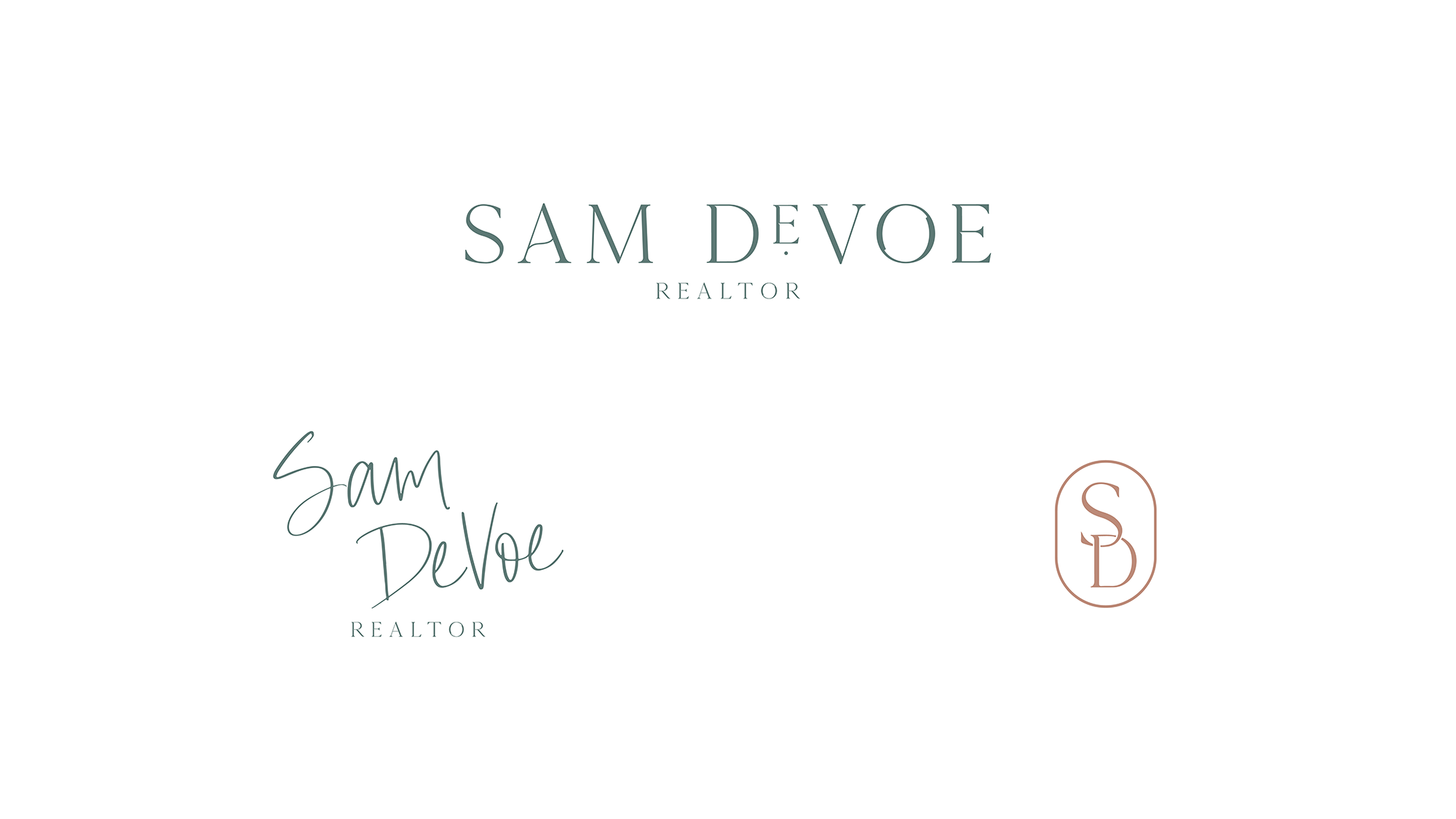 Custom Brand for Moscow Realtor Sam DeVoe - Amanda Scott Design Co.
